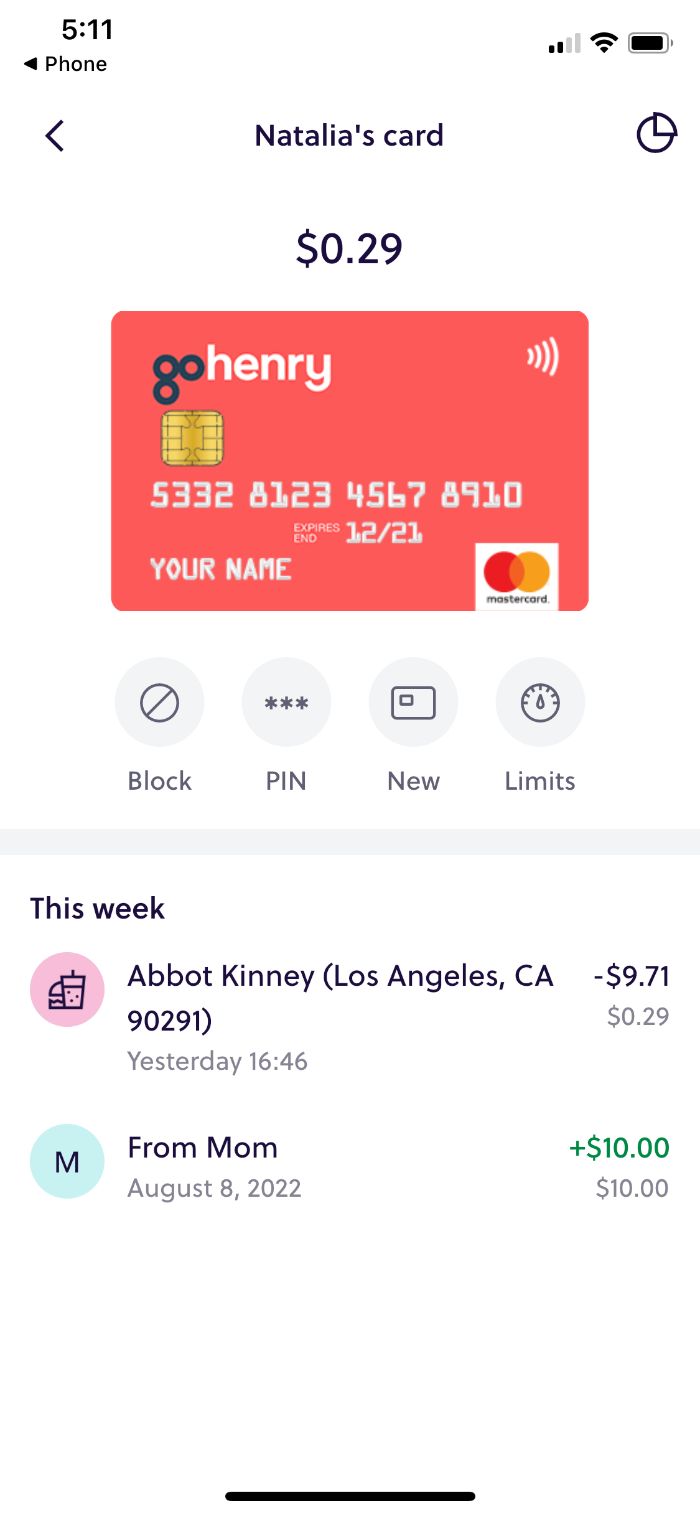 GoHenry Review (2023): Next Gen Debit Card? - Kids' Money